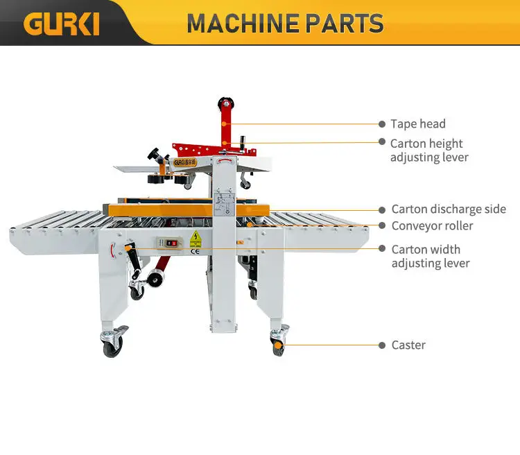Automatic Flaps Folded Carton Boxes Closing Machines - Buy Carton Boxes ...