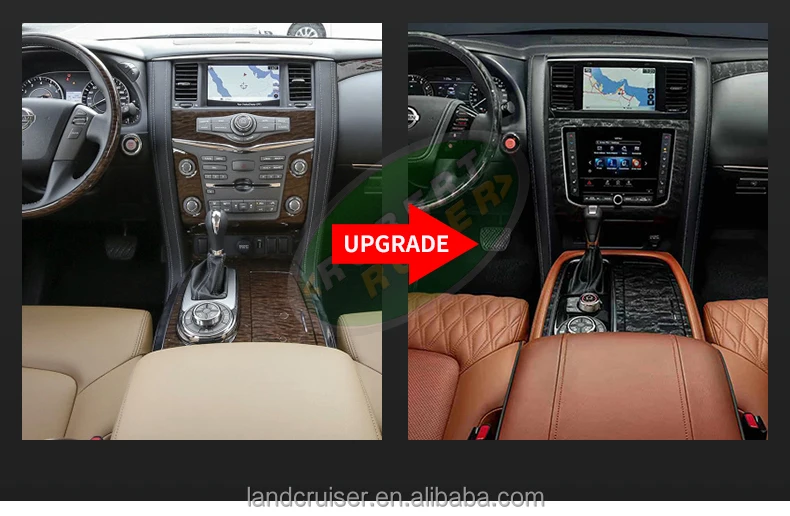 2012-2017 Patrol Y62 Auto Parts Interior Upgrade for Newer Patrol 2018 ...