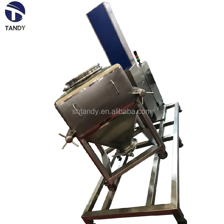 Ibc Tank Pharmaceutical Bin Blending Mixer Column Lifting Rotation ...