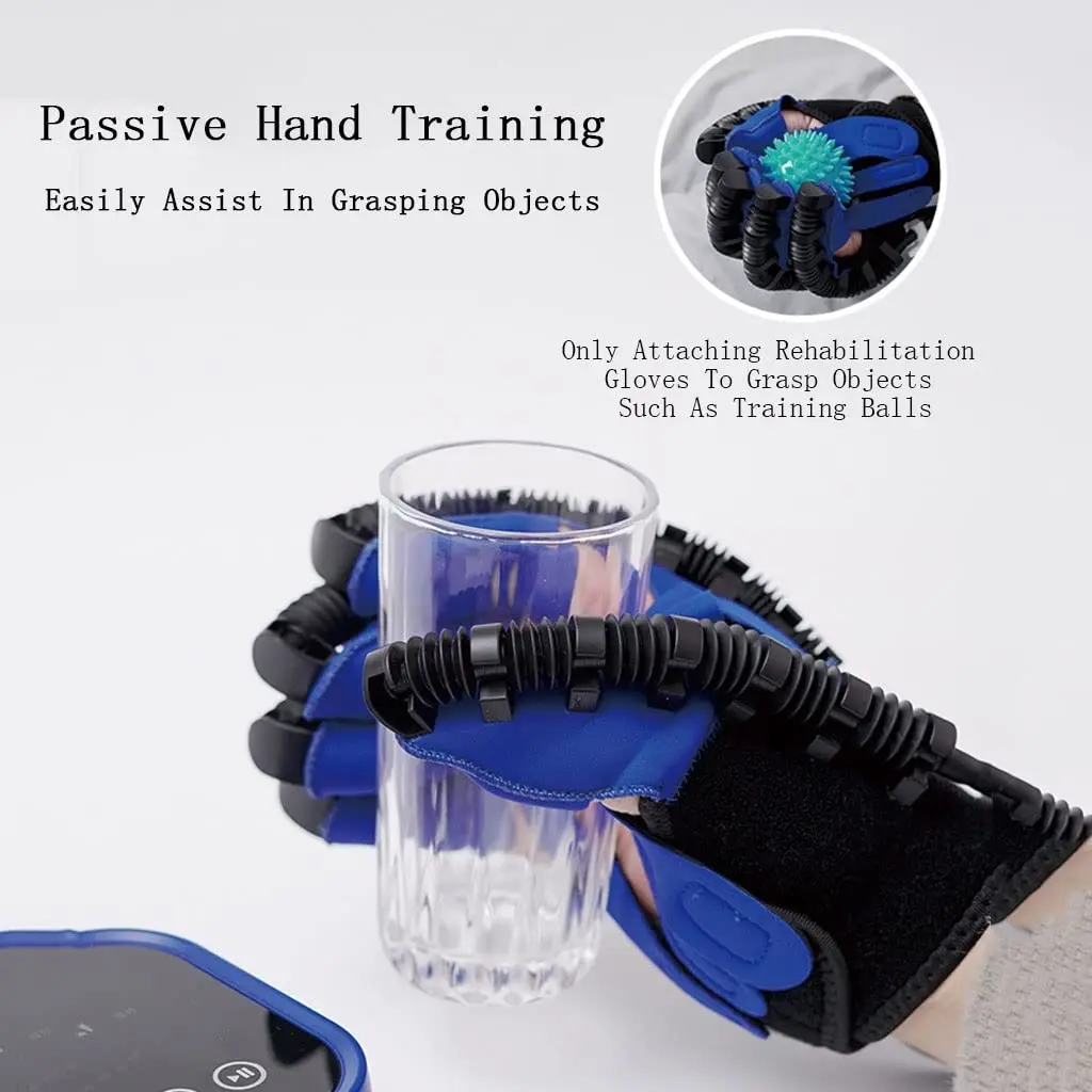 Rehabilitation Robot Gloves for Stroke Hand Splint Training