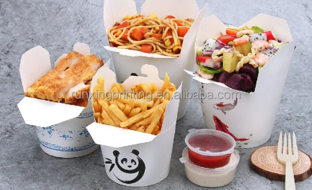 Personalised Food Packaging - Customized Take Out Boxes