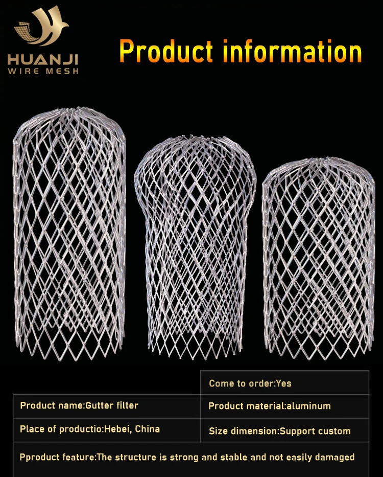 Expanded Aluminum Mesh Downspout Filters Gutter Guard Strainer| Alibaba.com