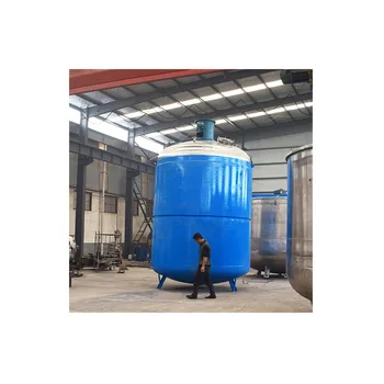 High Quality 500l Vacuum Jacket Reactor With Heating And Cooling Glass ...