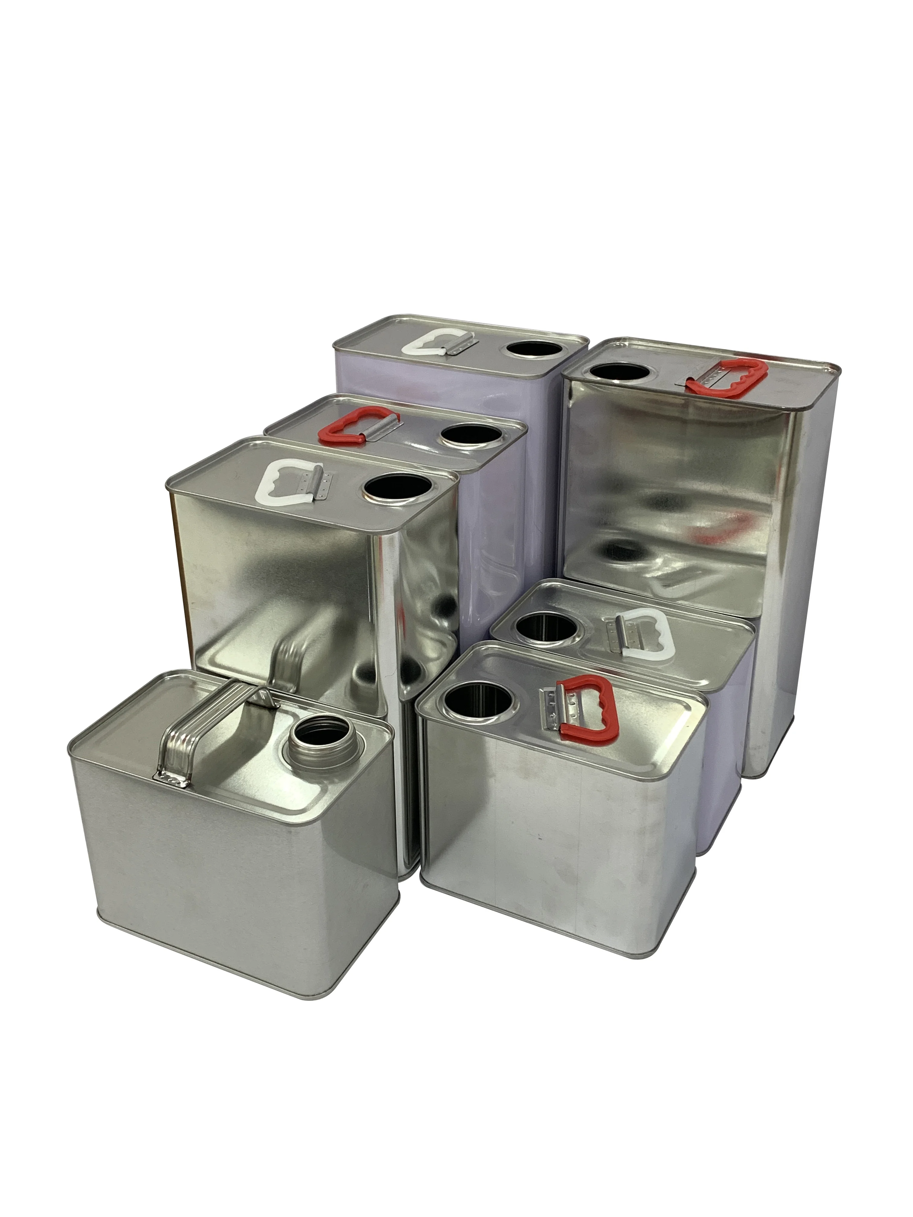 Custom Packaging - Large Capacity Rectangular Metal Cans