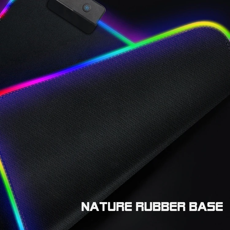 Sublimation Rubber Rgb Mouse Mat Laptop Mouse Pad Oversized Rgb Led ...