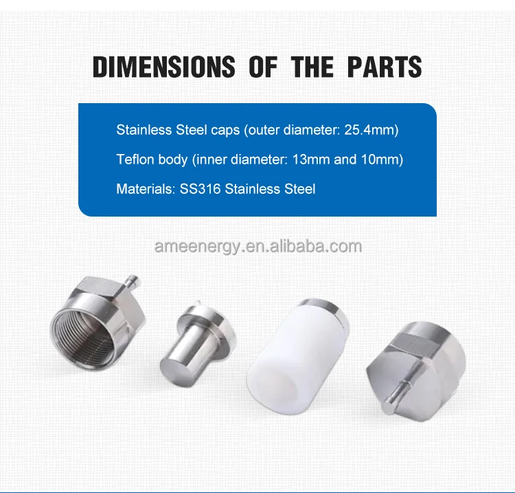 Cheap Price Split Coin Cell Swagelok-Type Cell for Battery Test Device ...