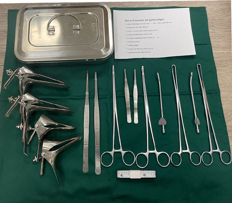 Surgical Dressing Kit Box - Medical Wound Instrument Set