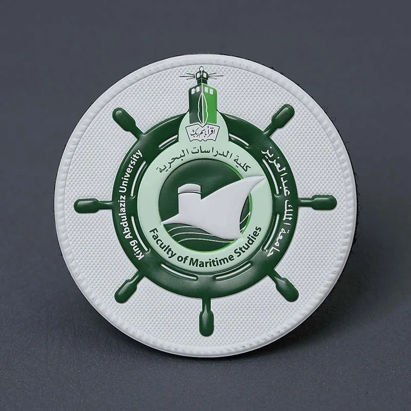 Custom 3D Heat Transfer TPU Logo Embossed Tpu Badge