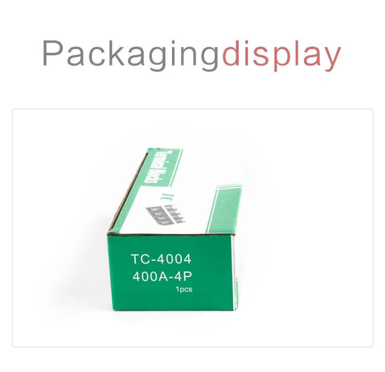 400A 4P 600V Double Row Screw Terminal - High Current TC4004