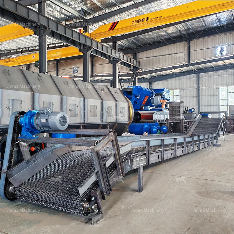 Waste Sorting Urban Solid Waste Disposal Chain Conveyor Integrated ...