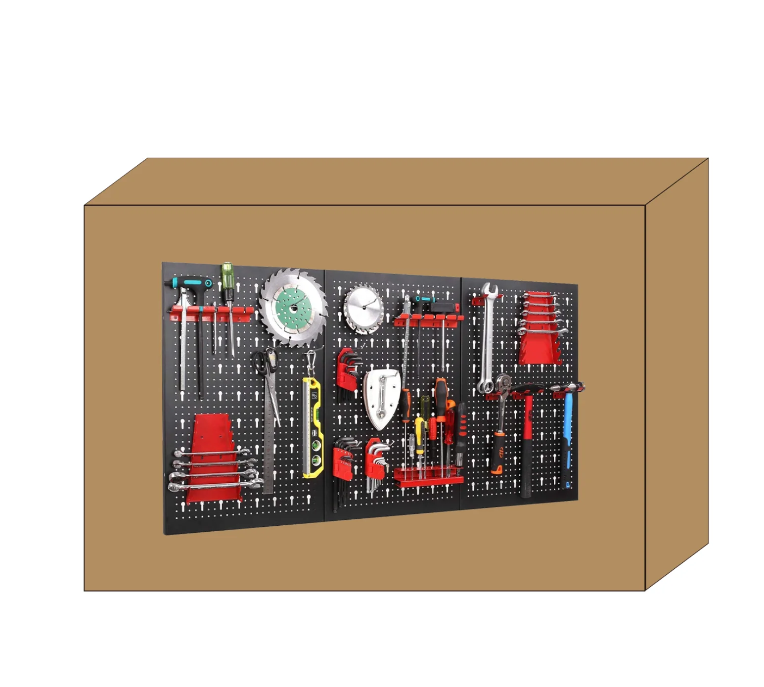 Easy Mounting Wall Mounted Hanging Board Wall Mounted Garage Durable ...