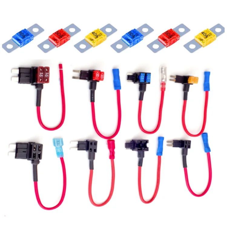 Low Profile Standard Mini Micro Micro2 Automotive Auto Fuse Tap Mega Midi Maxi Blade Fuse Ans ...