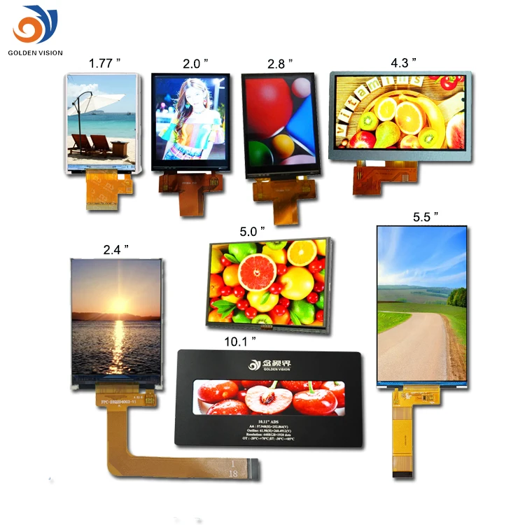 Goldenvision 2.8-inch Custom Tft Lcd Modules 240x320 Custom Lcd Screen ...