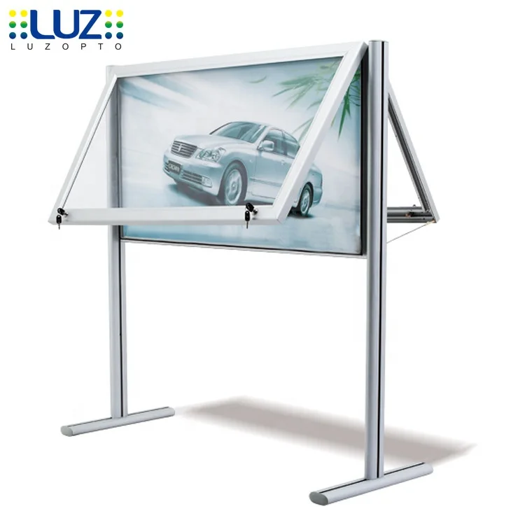 Aluminium Poster Stand,Outdoor Poster Board A Frame Advertising Board ...