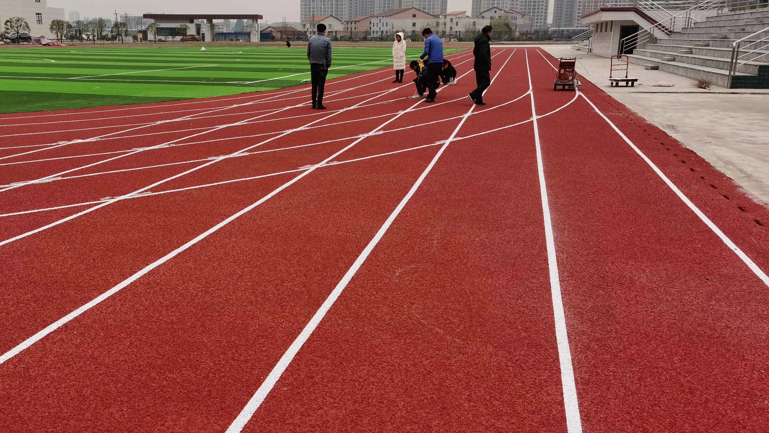 Epdm Rubber Granules Polyurethane Pu Adhesive Binder Glue For Running ...