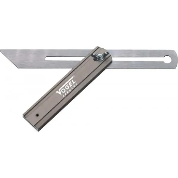 VOGEL - 504854 Bevel square with angle reading scale and carbon steel ...