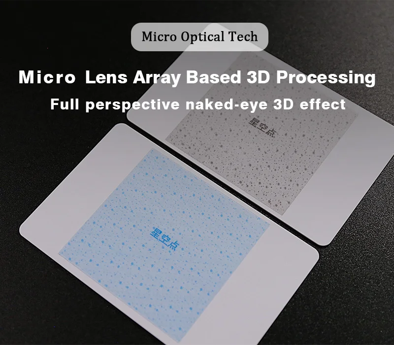 Double-layer Micro Lenticular 3d Motion Sticker With Anti ...
