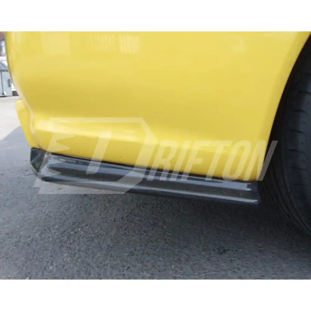Nismo Style Carbon Fiber Rear Bumper Extensions for Nissan R34 GTR Body ...