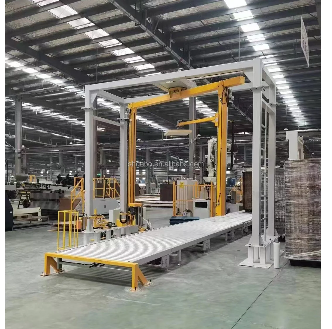 Rotary Arm wrap Pallet Wrapper - Buy Rotary Arm Pallet Stretch Wrapping ...