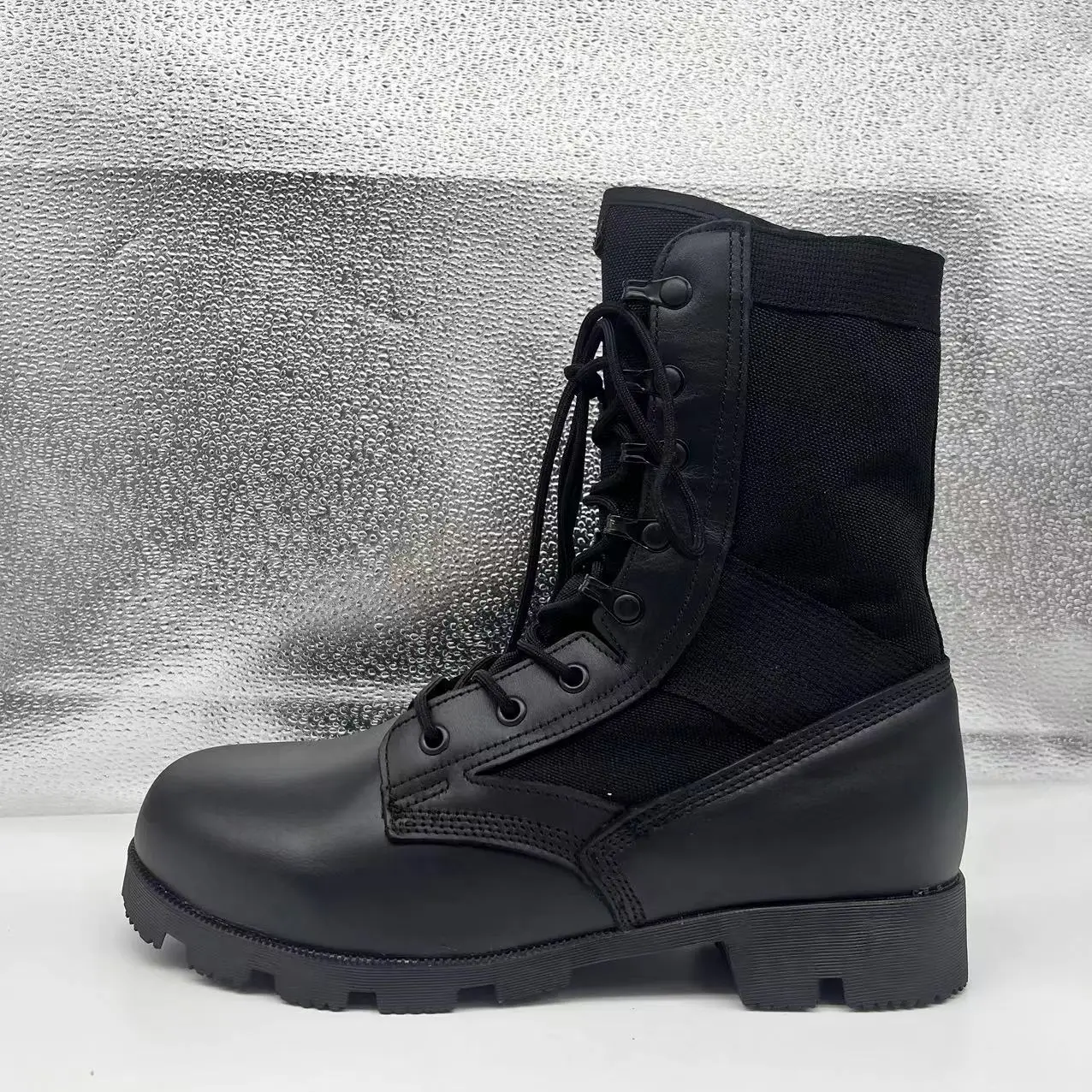 DFA01 Ranger Men Classical Black Panama Jungle Boots With Multi ...