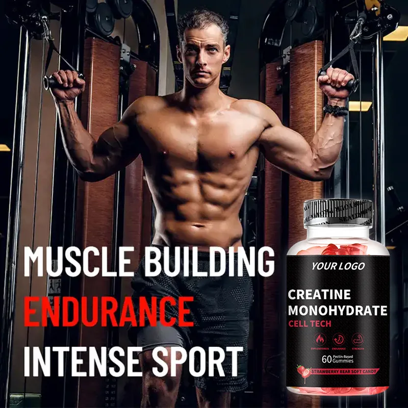 Oem Own Brand Supplement Creatine Monohydrate Energy Gummy Creatine ...