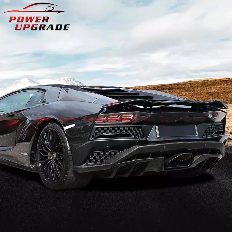 Dmc Style Rear Diffuser Carbon Fiber Car Body Kit For Lamborghini ...