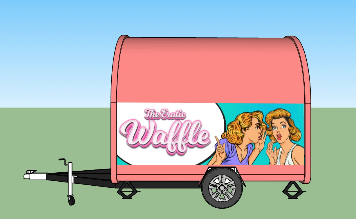 Small Buffet Bakery Shop Street Food Cart Trailer – Mobile Food Trailer ...