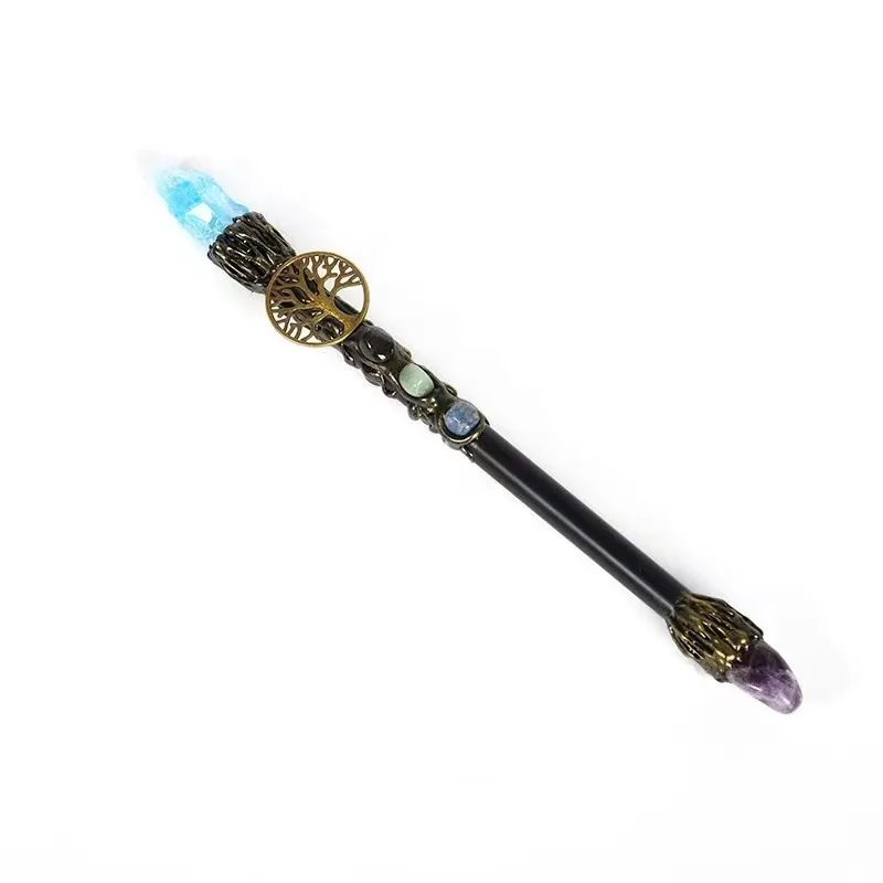 Wholesale Natural Tree Of Life Crystal Magic Wand Universal Magic Wand ...