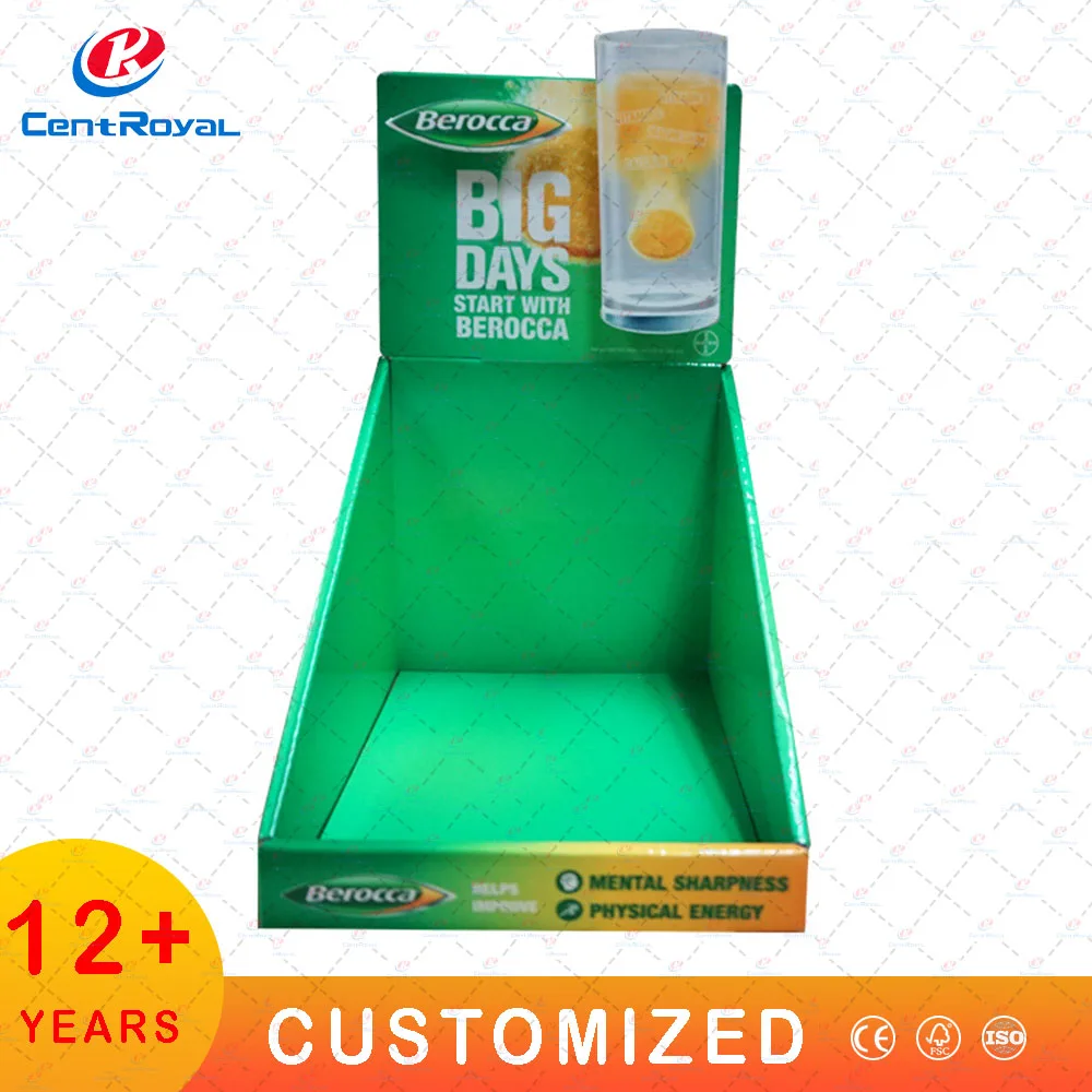 Book Display Stand Drink Promotion Pop Counter Top Cdu Paper Cardboard ...