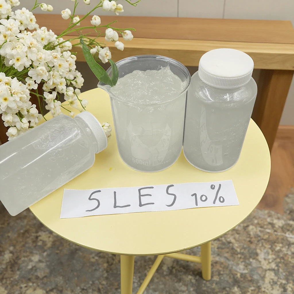 SLES Sodium Lauryl Ether Sulfate 70% Texapon SLES N70 Chemical ...