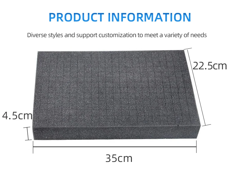Pre Cubed Packaging Foam And Cubed Foam Inserts Packaging Sponge Foam ...