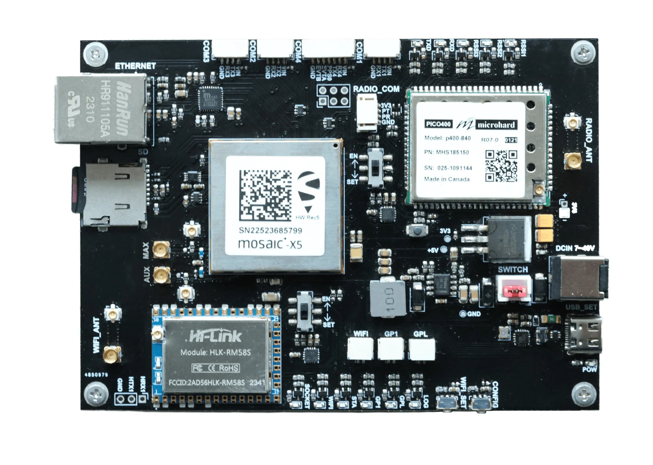 Septentrio Mosaic H RTK OEM Board - Precise GNSS Module