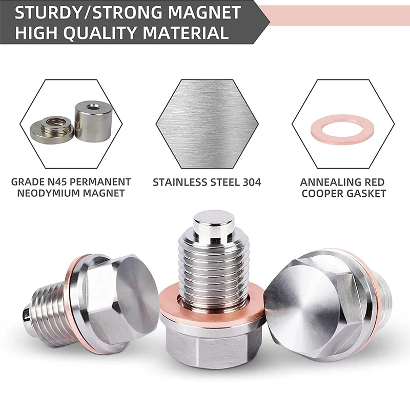 Alibaba.com: M14 x 1.5 stainless steel engine oil drain plug with ...