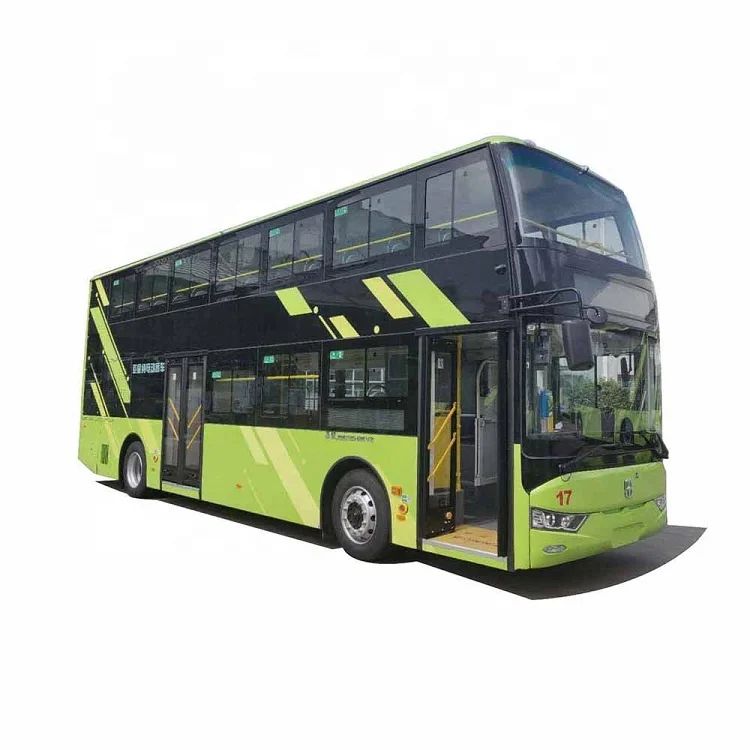 2 Floors Double Decker Bus - High Capacity City Transport