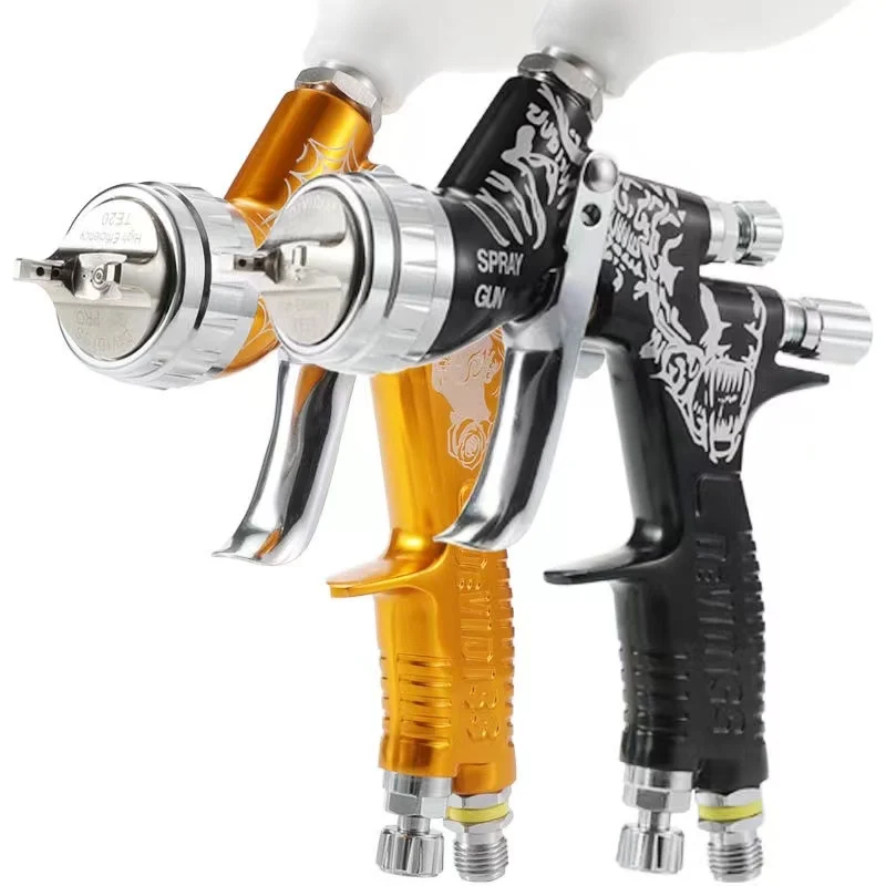 Devidiss Pro 600ml 1.3tip Professional Paint Spray Guns Automotive Air ...