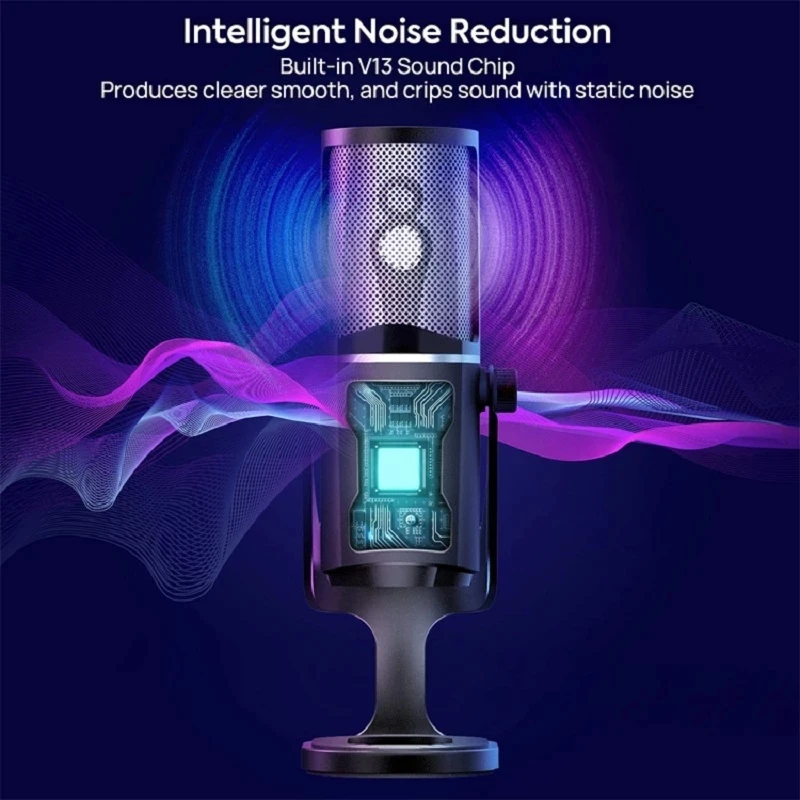 Usb Microphone Computer Cardioid Mic Cmteck Pc Laptop Condenser Mic ...