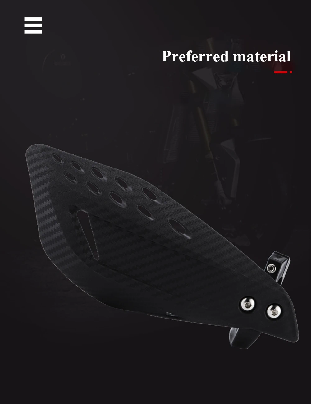 1 Pair 22mm Motocross Hand Guard Handle Protector Shield Handguards ...