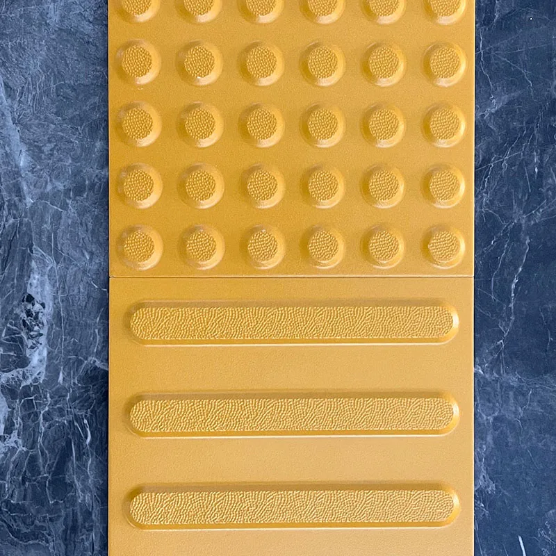 Outdoors Subway Porcelain Tactile Tiles for Blind People Drilling Guide ...