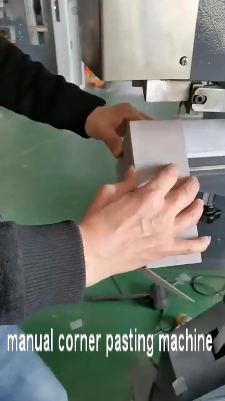 Manual Paper Tape Gift Box Four Corners Taping/pasting Machine - Buy ...