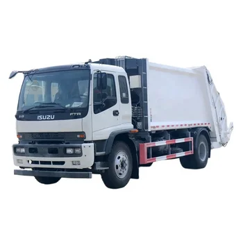 Japan Isuzu Compressor Garbage Compactor Waste Disposal Collection ...
