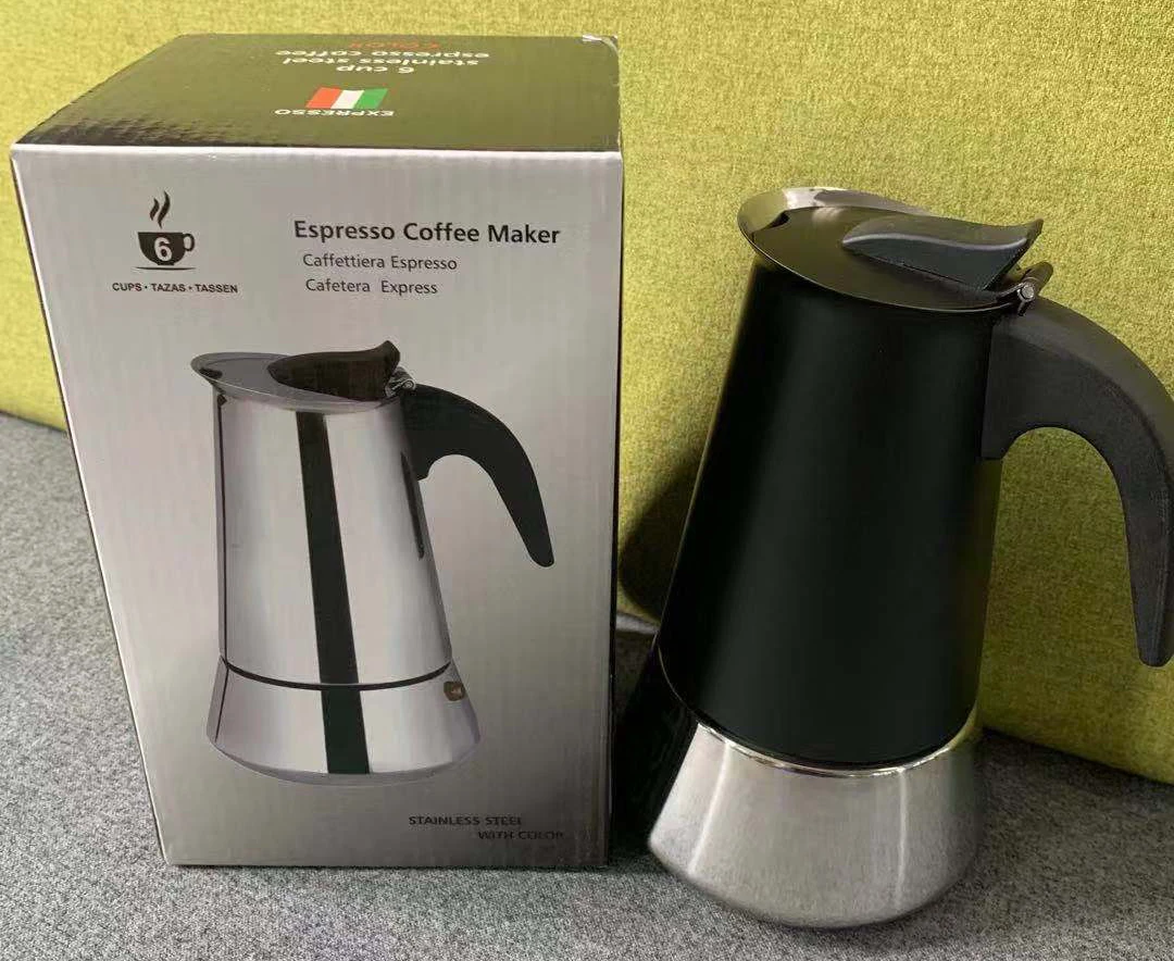 Outdoor Italian Mini 2 Cups Portable Espresso Coffee Maker,Fountain ...