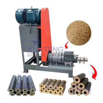 Cheap Cow Dung Horse Manure Briquette Automatic Making Machine Straw ...