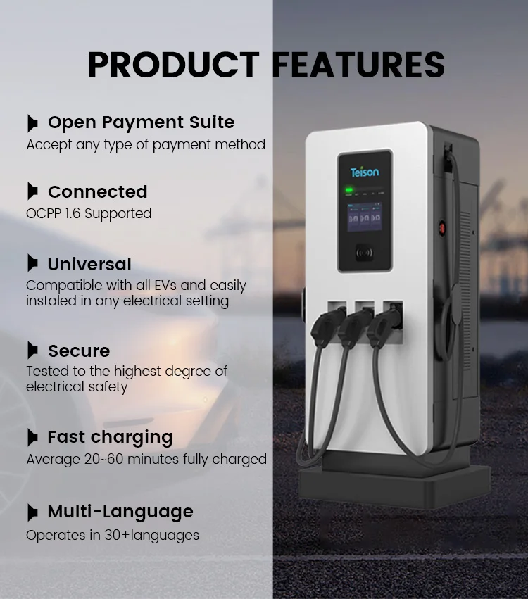 Teison Factory Price Commercial Dc Ev Chargers 240kw Liquid Cooled ...