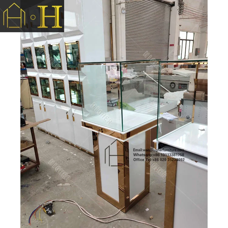 Modern Design Aluminium Glass Showcase Display Glass Showcase for ...