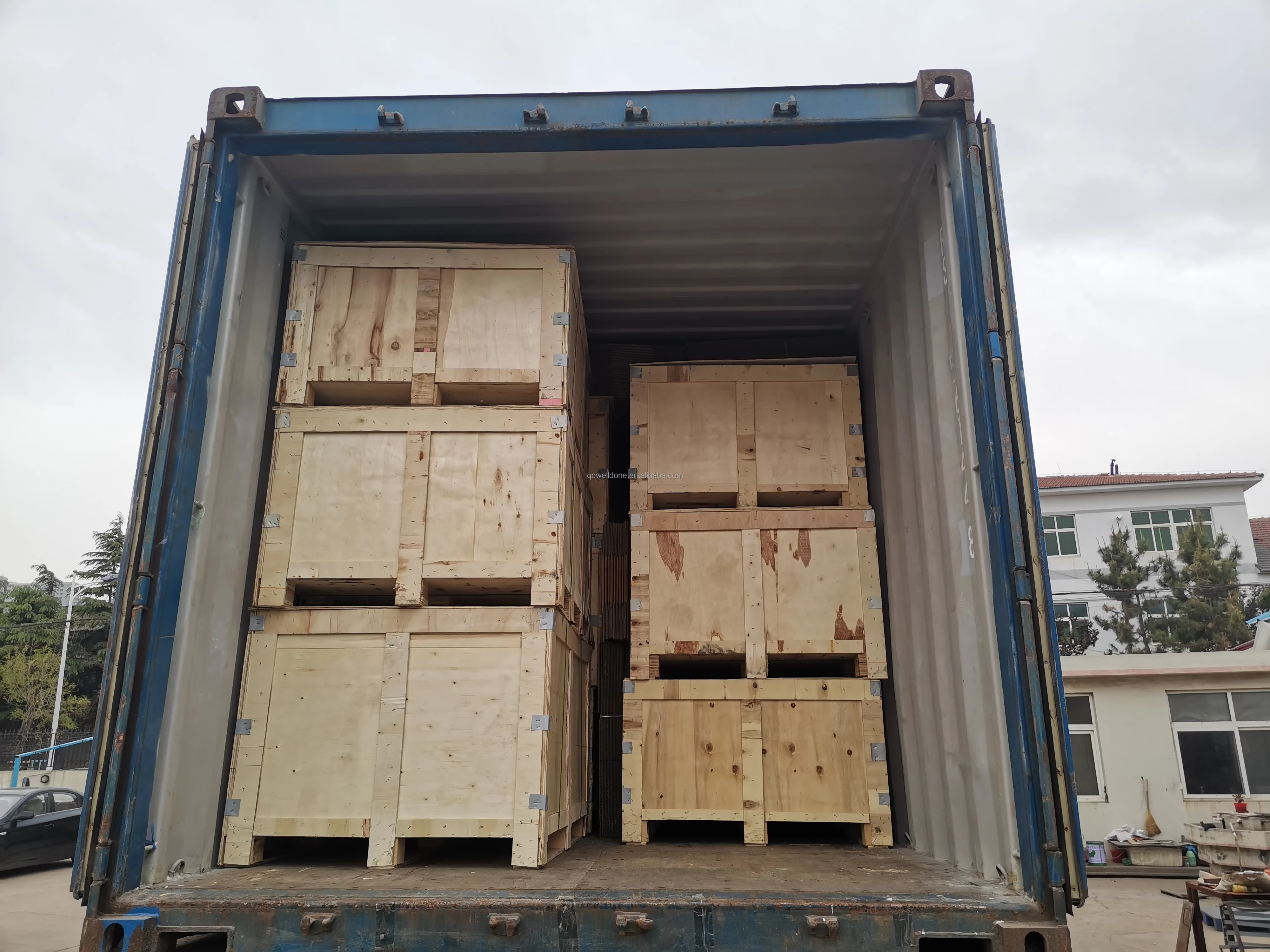 Secure Steel Coils with Welldone Heavy Duty Flatbed Trailer Coil Racks