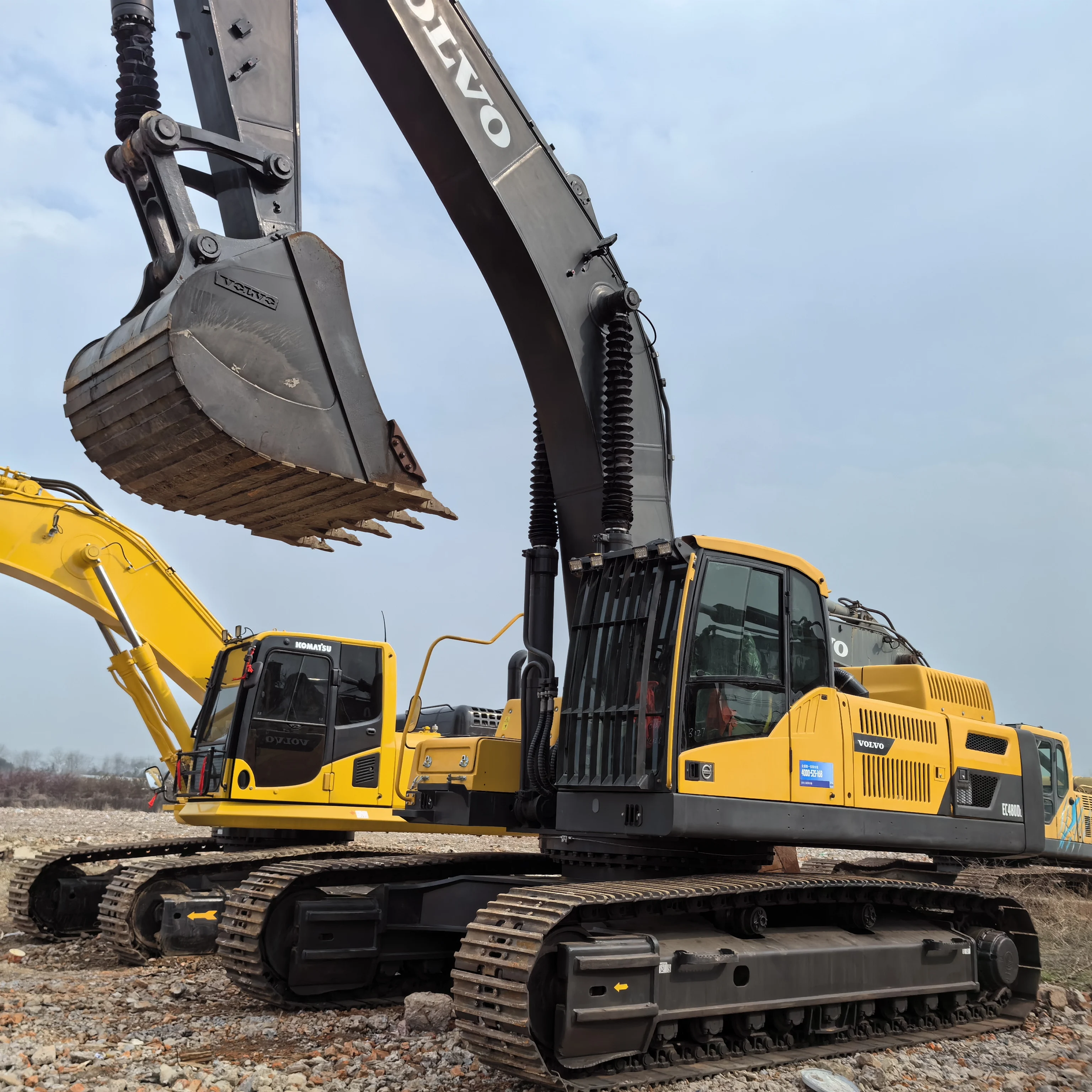 Used Excavator Volvo Ec480 Tracked Excavator,With Low Working Time And ...