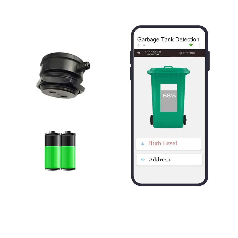 Smart City System Waste Management - Garbage Fill Detection