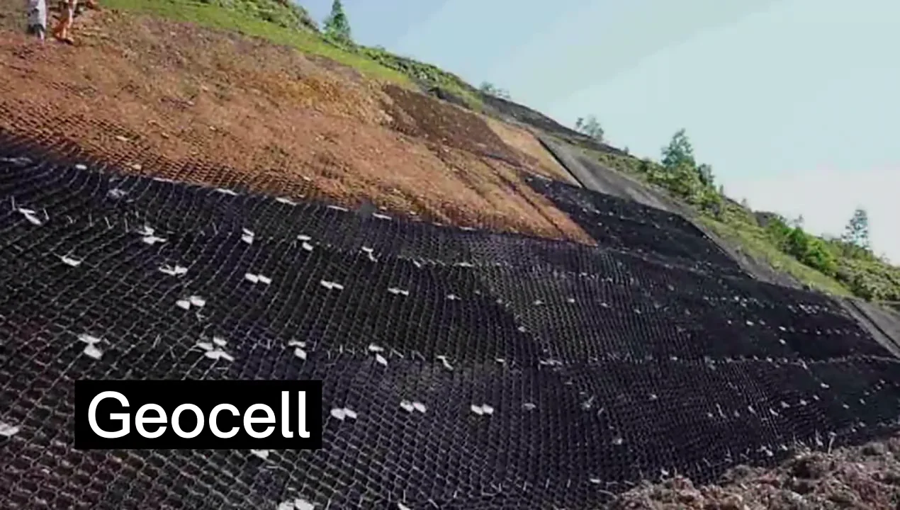 Cell Tek Geocell Floor Plastic Geocell Gravel Grid Smooth Hdpe Geocell ...