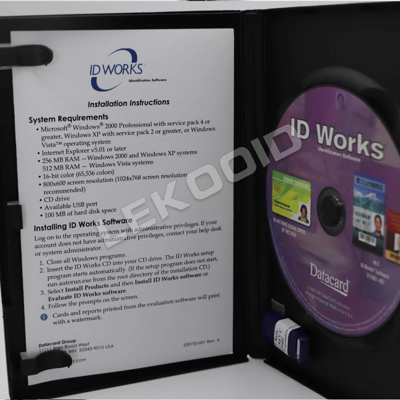 571897-002 Datacard ID Works Enterprise Identification Software