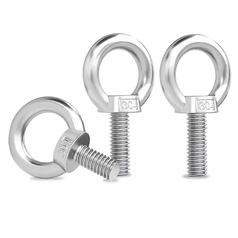 DIN580 Lift Eyebolt M24 - Durable Carbon Steel Forged Eye Bolt